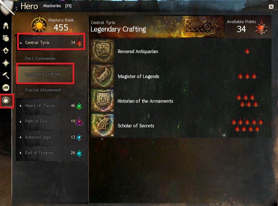 Legendary Weapons Complete Guide - GuildJen - Guild Wars 2