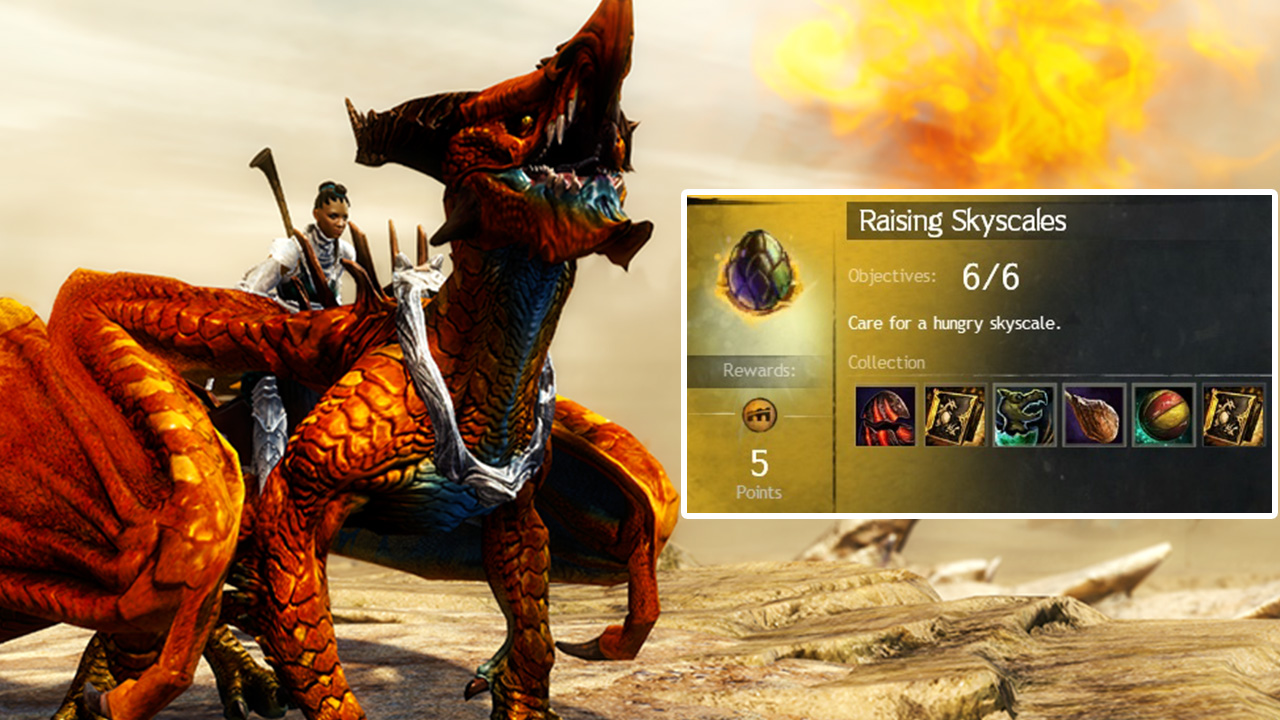 Raising Skyscales - Skyscale Collection Guide - GuildJen - Guild Wars 2